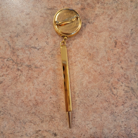 Vintage | Jewelry | Vintage Aristocrat Brooch Retractable Pencil ...